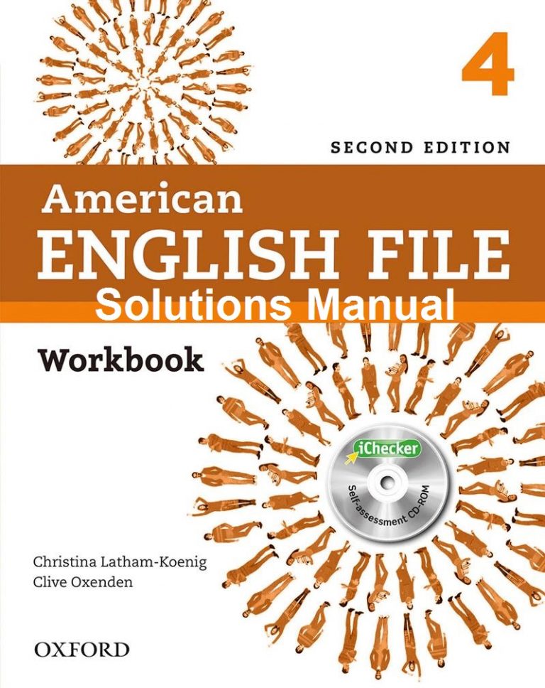 Solucionario de American English File 4, 2da Edición – Oxford